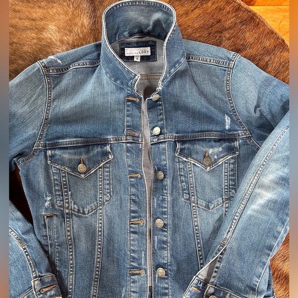 LOFT | Jackets & Coats | Loft Denim Jacket | Poshmark